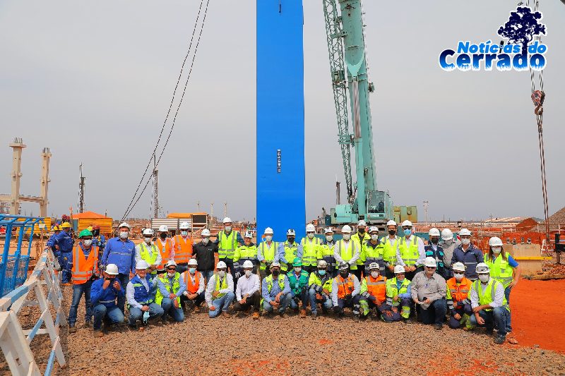 ESPECIAL: Suzano inicia montagem da estrutura da caldeira de força e ...